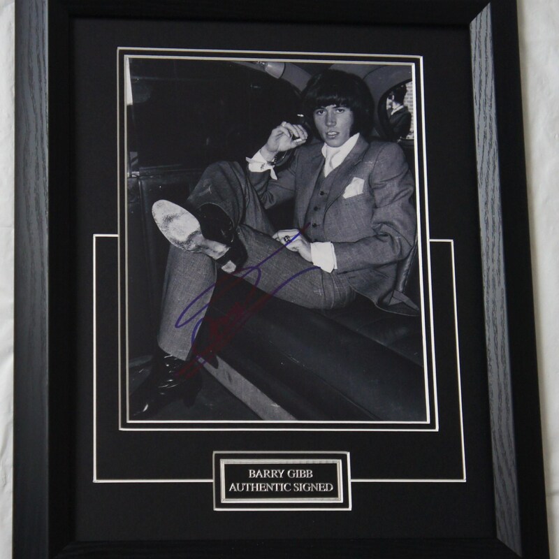 Barry Gibb Autograph - Etsy