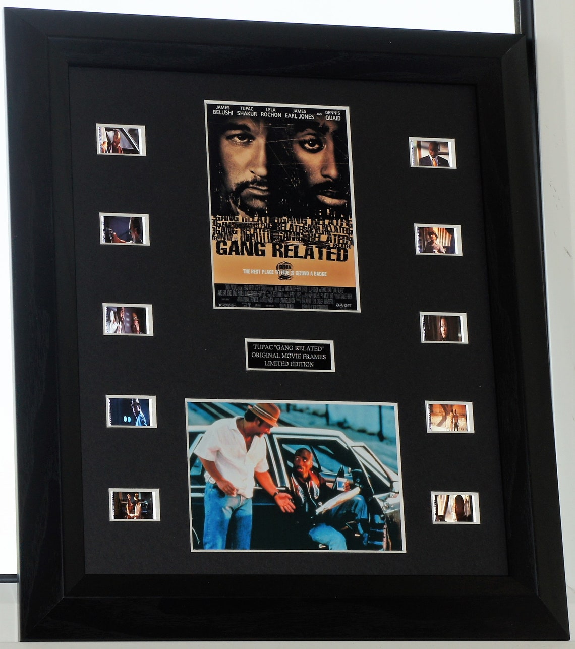 Tupac: GANG RELATED Tupac Shakur Framed Film Cell Mount Old - Etsy