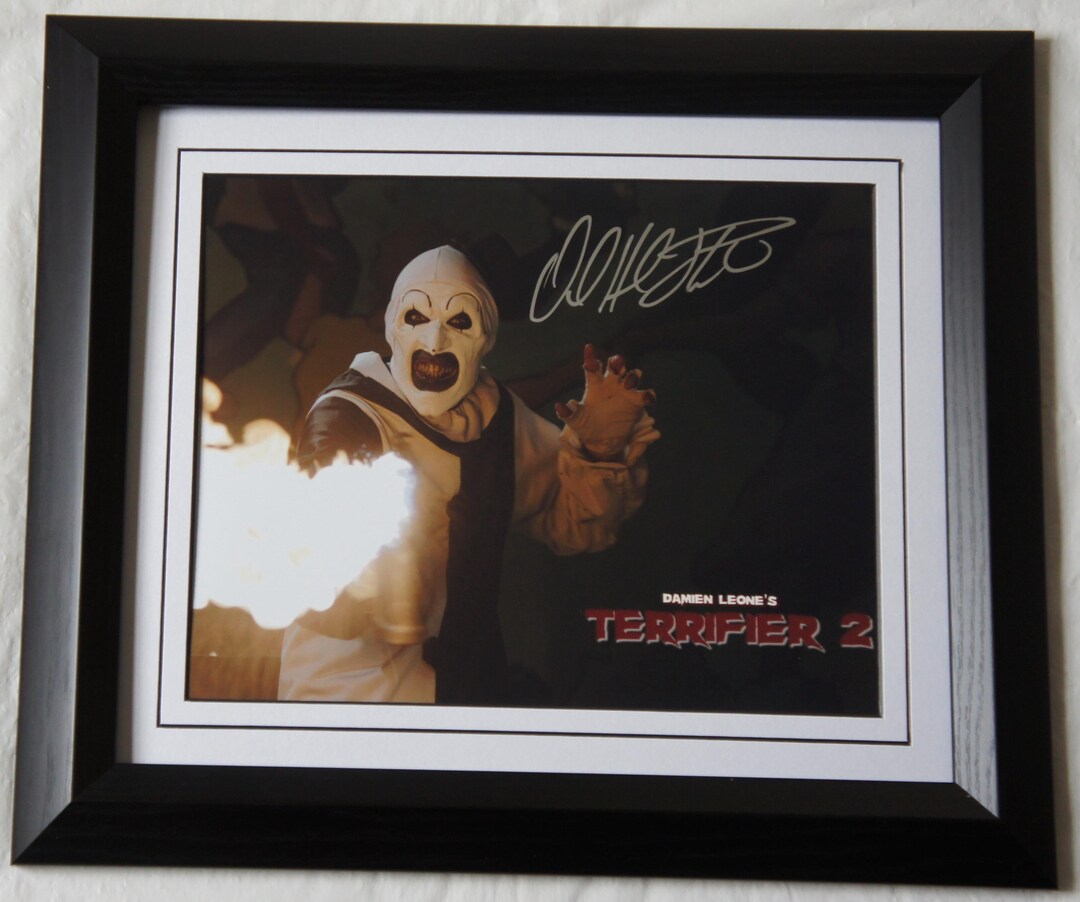 David Howard Thornton Signed Terrifier 2 Licensed Photo Matted and ...