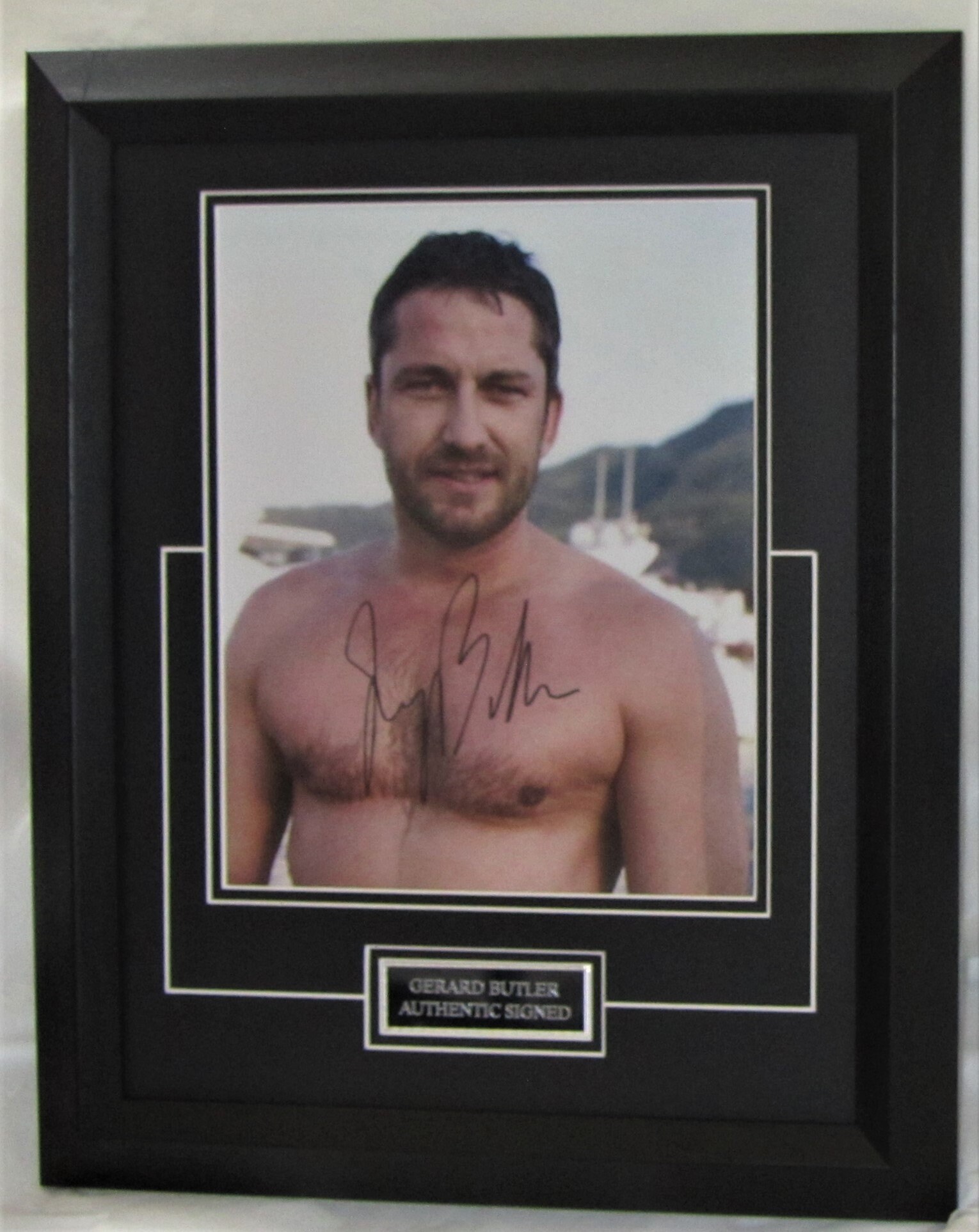 Gerard Butler Tomb Raider Shower
