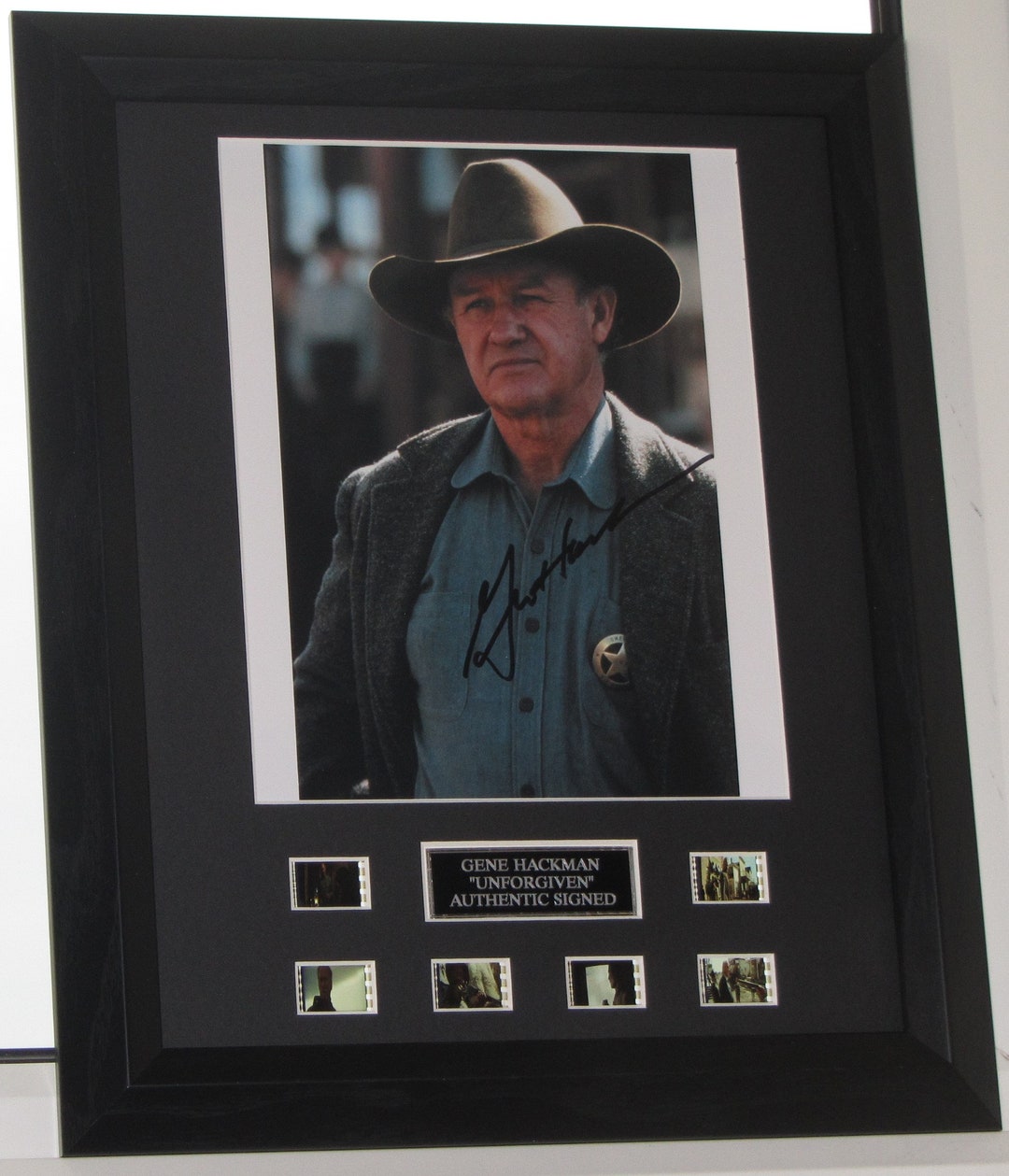 GENE HACKMAN Signed Framed Authentic 10 X 8 Photo Framed A.F.T.A.L ...