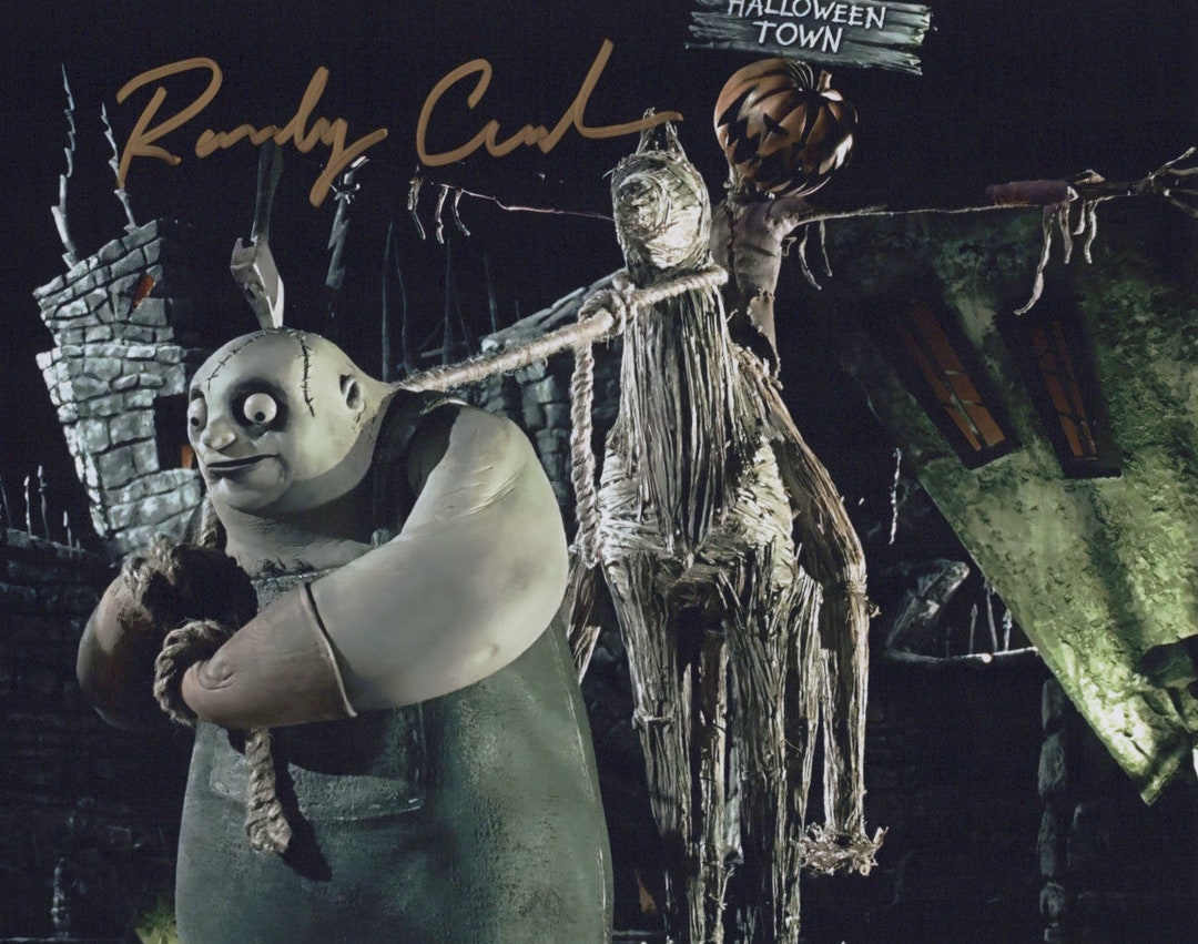 RANDY CRENSHAW Signed Nightmare Before Christmas Authentic Guaranteed Signed 10 X 8 Photo ...