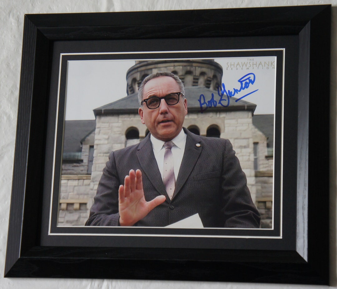 Bob Gunton Signed the Shawshank Redemption. Licensed 10 X 8 Signed ...