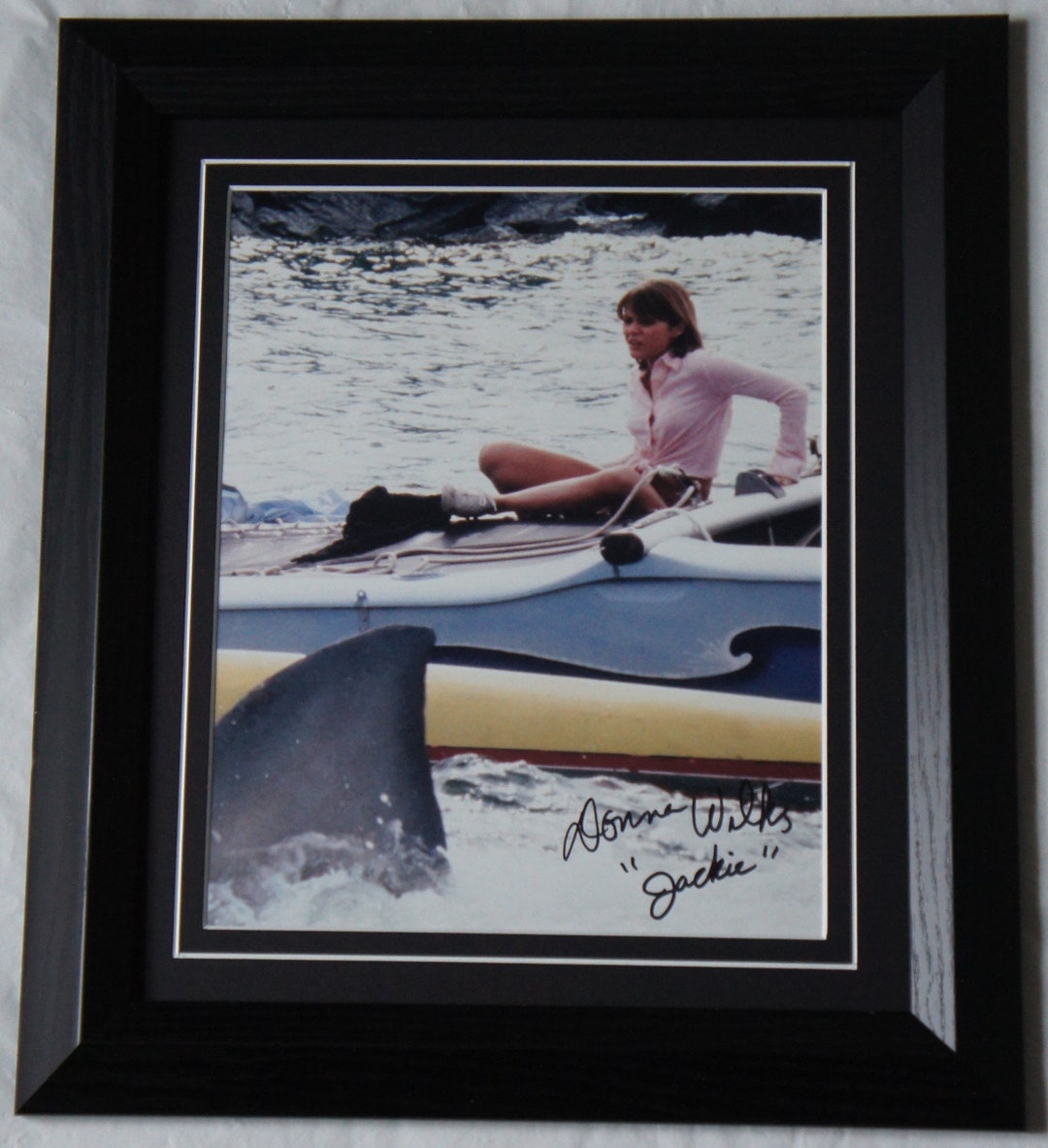 DONNA WILKES Signed Jaws 2 Actress Registered Dealer Not Copy or ...