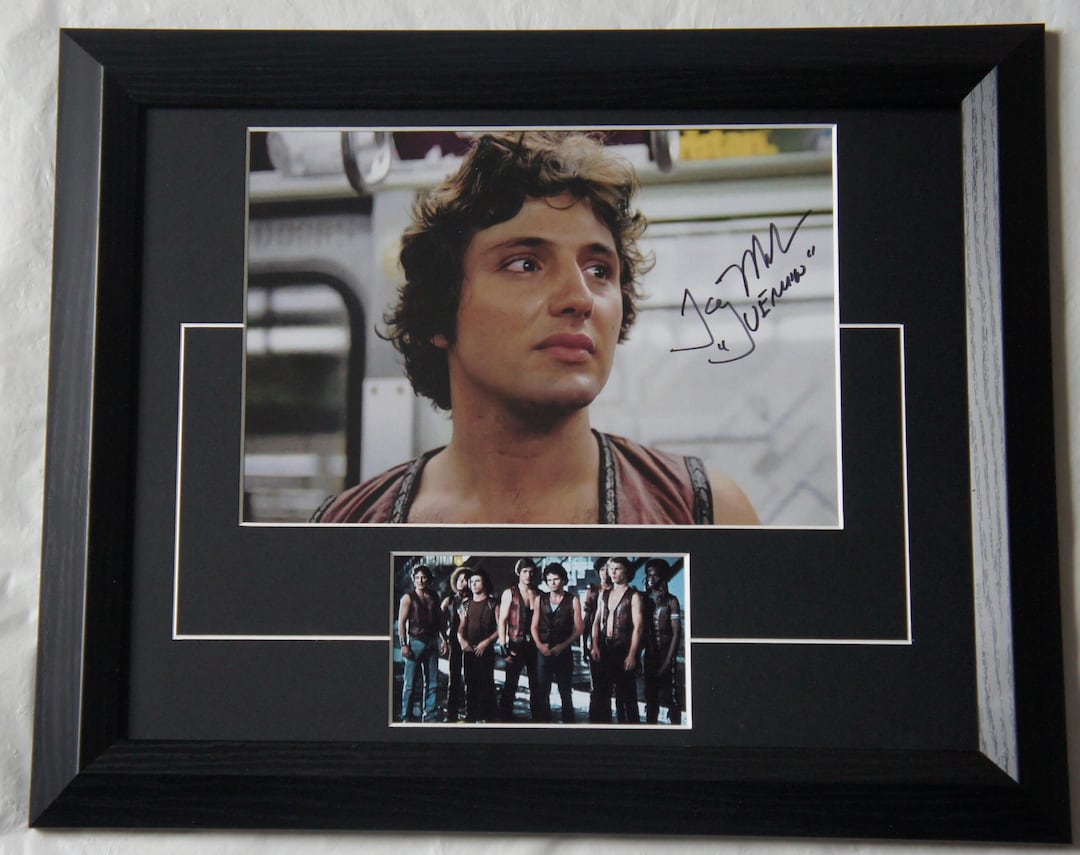TERRY MICHOS VERMIN the Warriors Licensed Signed Photo Matted and ...