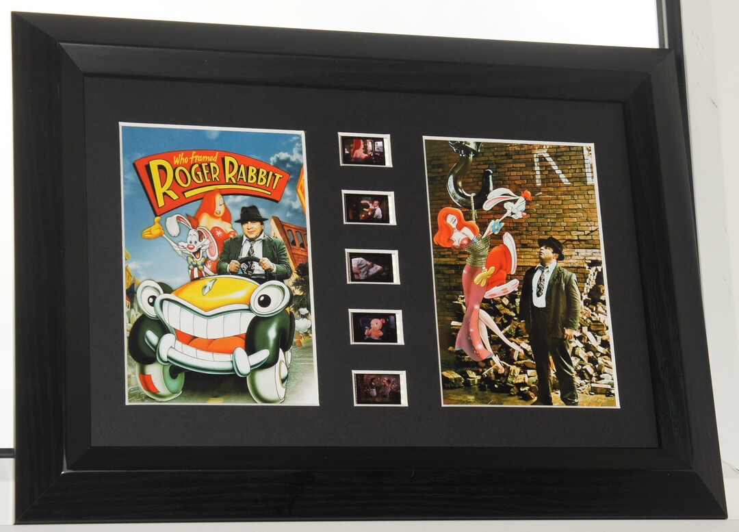 Who Framed Roger Rabbit Film Cell Mount Rare Screen Run Movie Cells ...