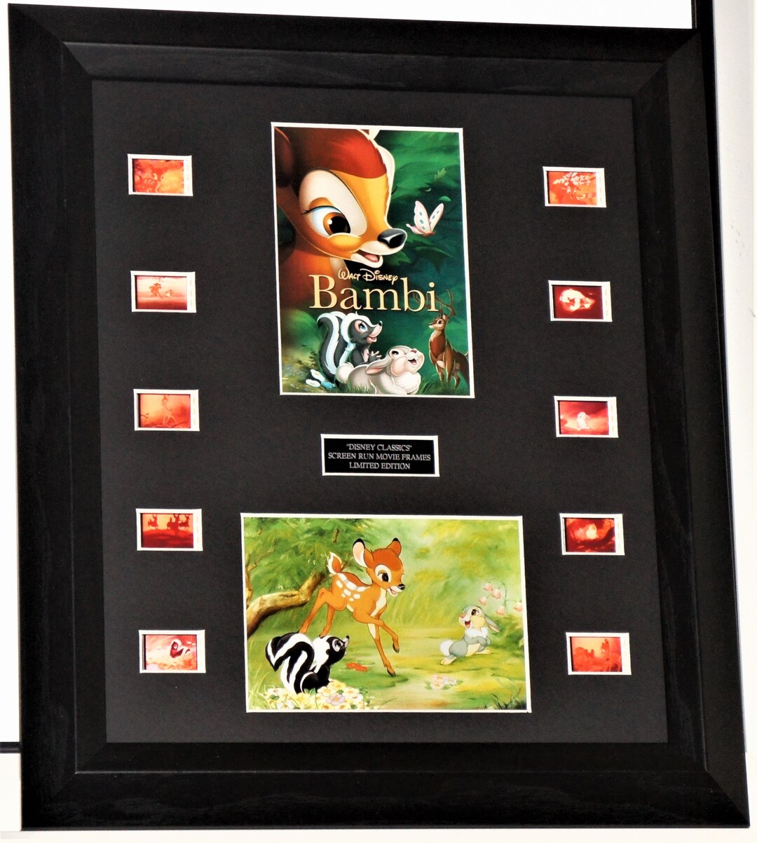BAMBI Film Cell Mount Old Rare Screen Run Cells - Etsy