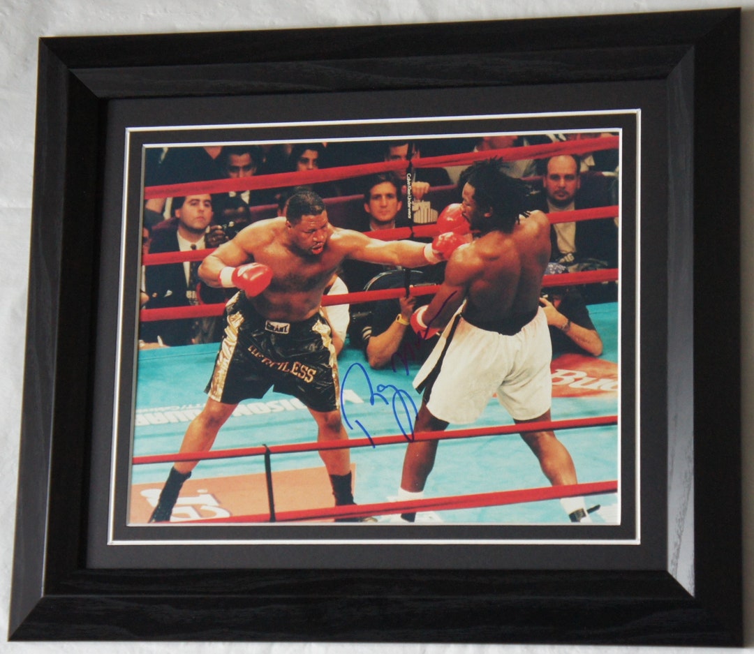 RAY MERCER Signed Licensed Photo "boxer" Nice Clear Signature ...