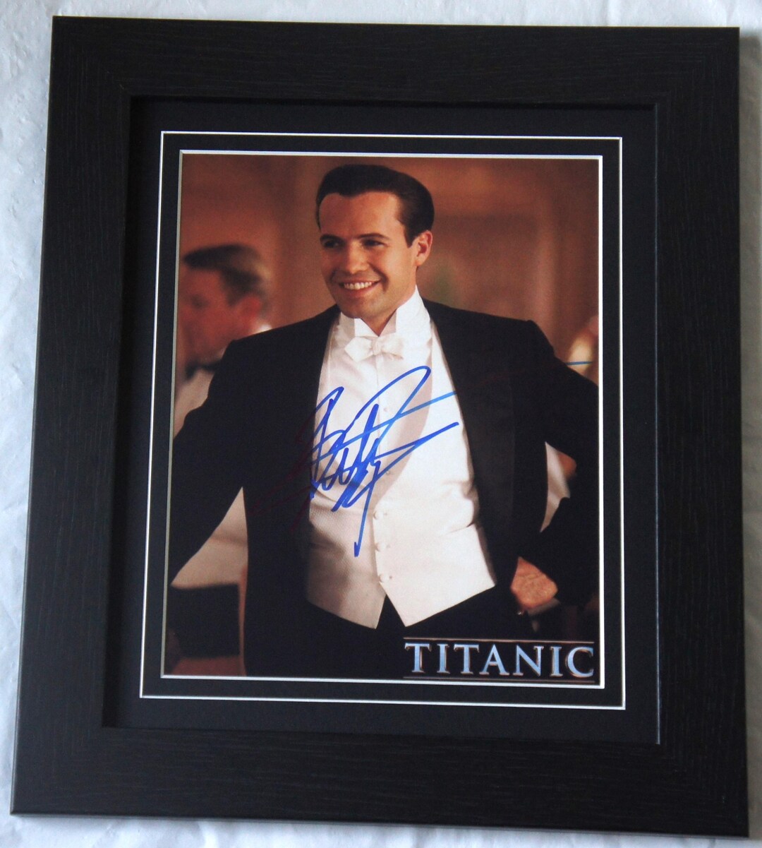 BILLY ZANE Signed - Titanic Registered Dealer Not a Copy or Printed ...