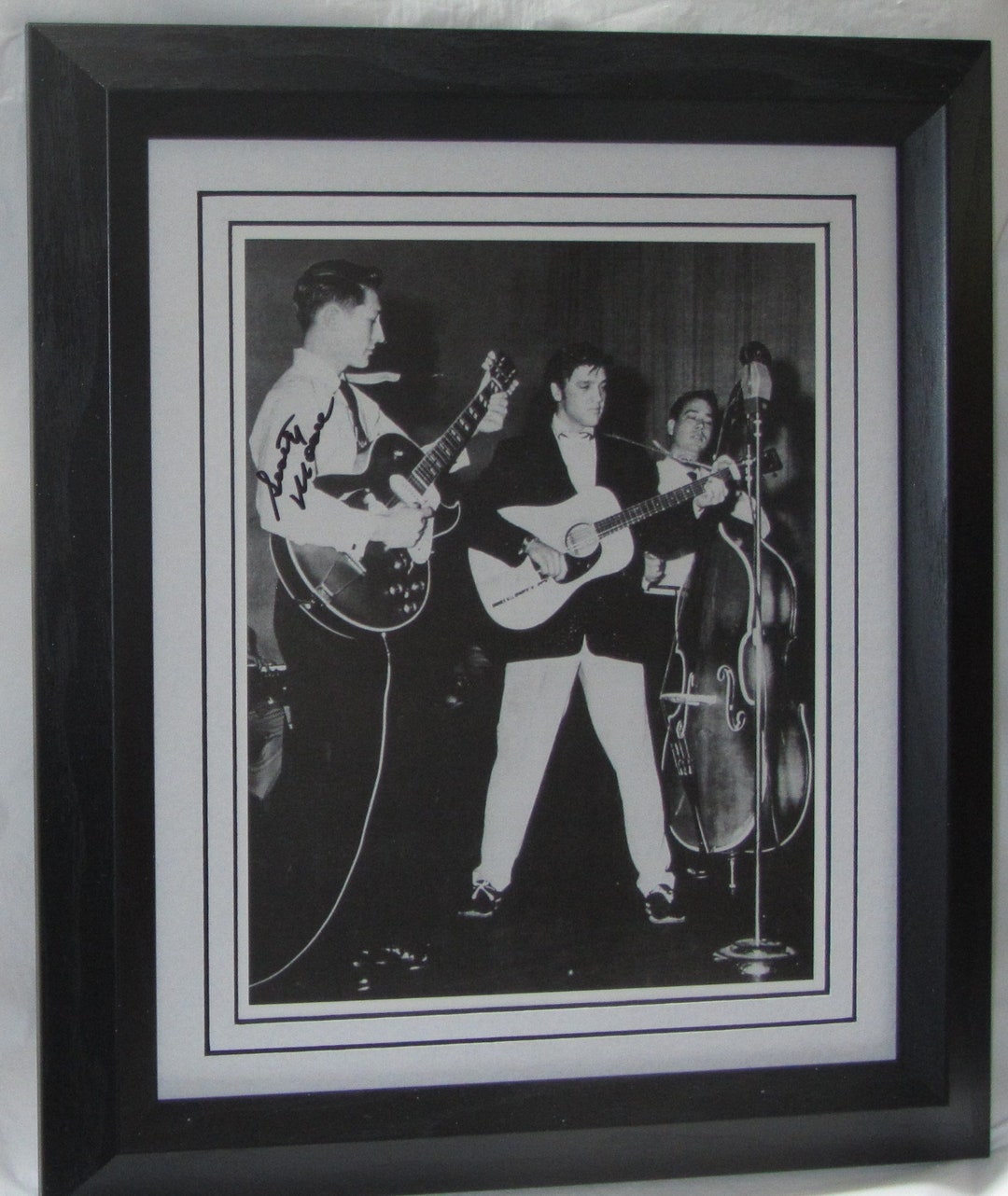 SCOTTY MOORE Signed Elvis Presley Guitarist Guaranteed Authentic ...