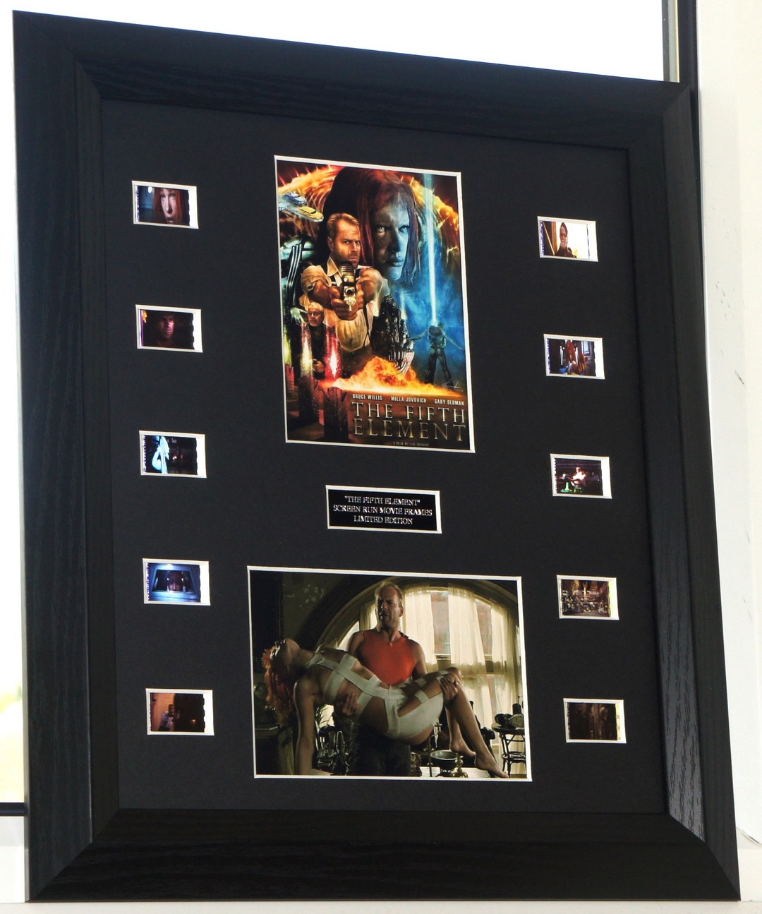 The Fifth Element Bruce Willis, Gary Oldman, Milla Jovovich Film Cell ...