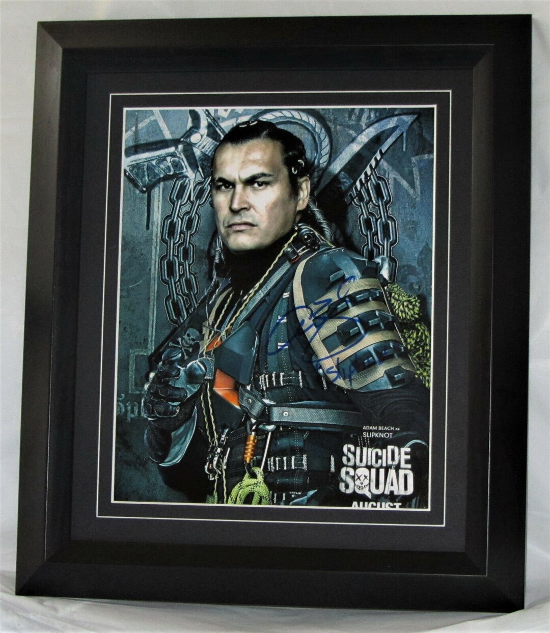ADAM BEACH Signed Slipknot AFTAL Dealer199 Not Copy or Printed ...