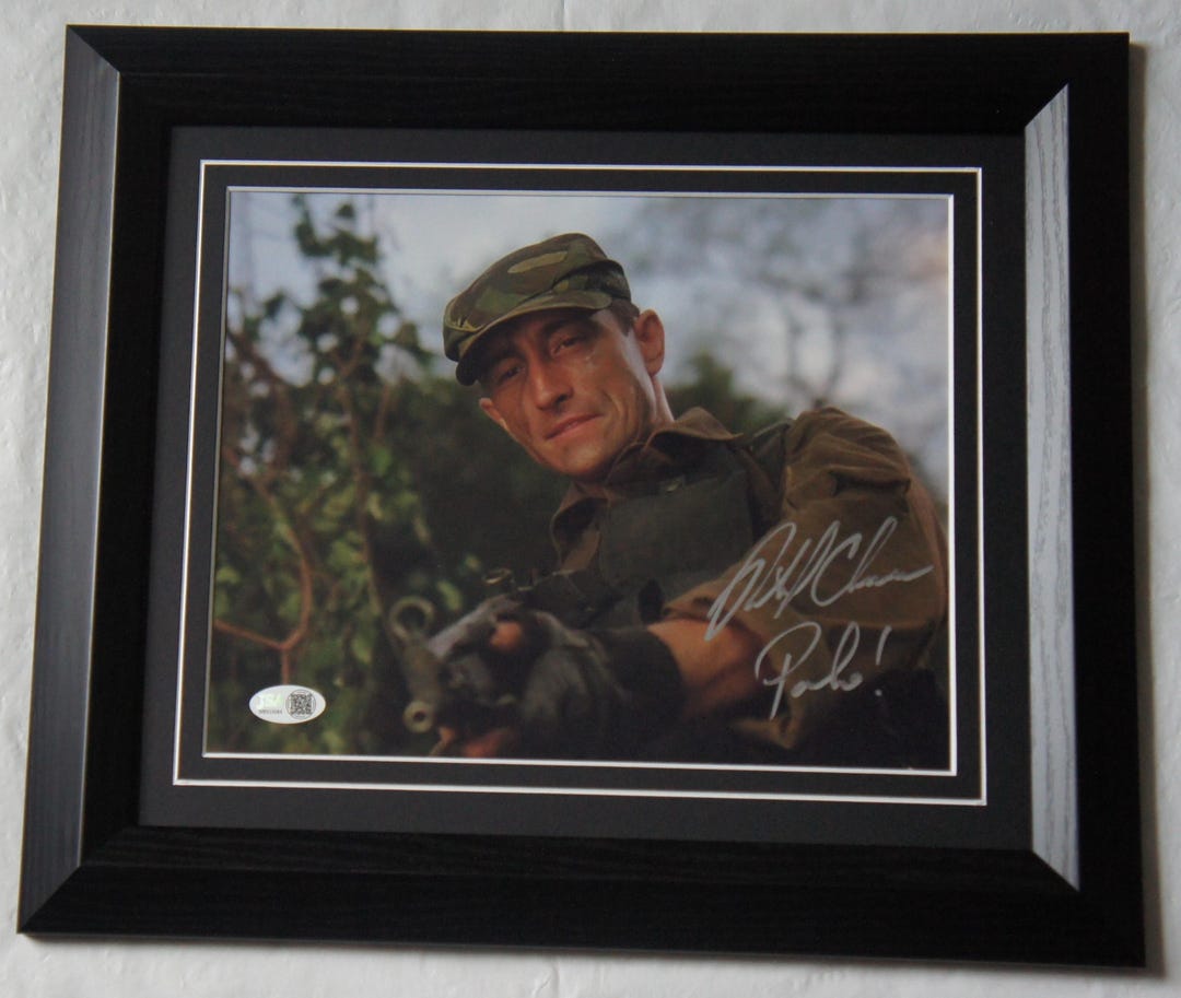 Richard Chaves SIGNED PREDATOR Poncho Signed Authentic Licensed Signed ...