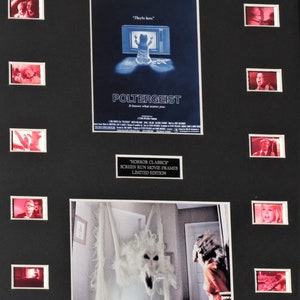 POLTERGEIST Classic Horror 1982 Film Cell Mount Old VERY Rare Screen ...