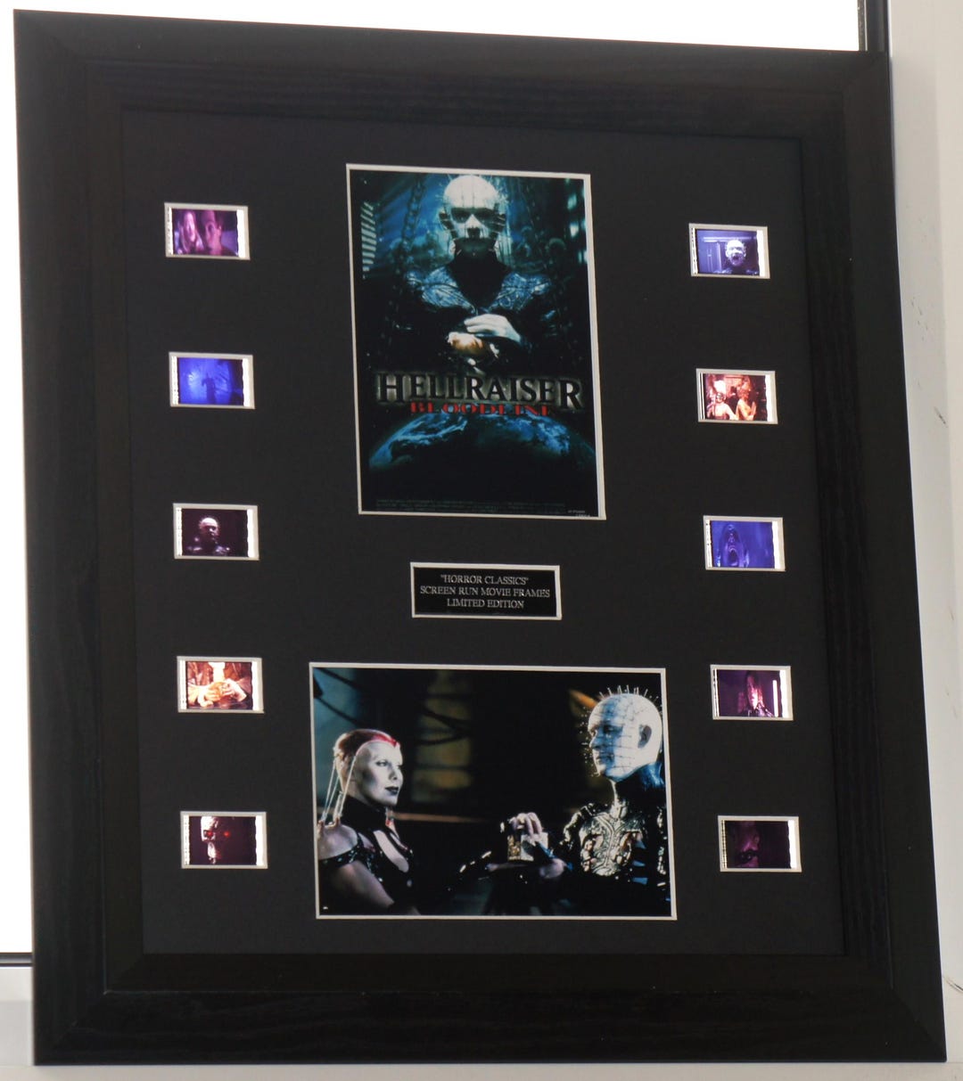 HELLRAISER BLOODLINE Film Cell Mount Old Rare Screen Run Cells Horror ...