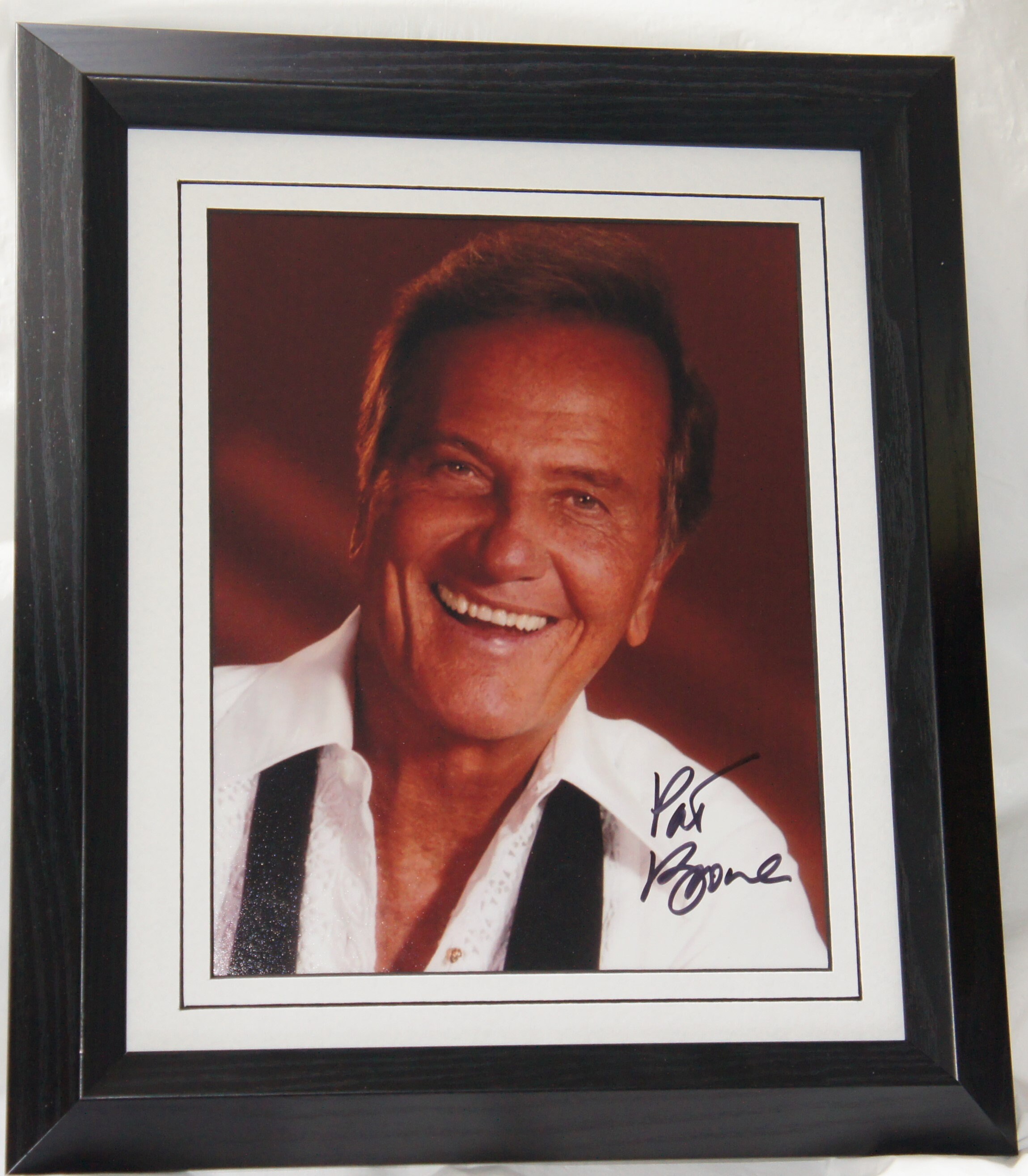 PAT BOONE Signed Singer Authentic Signed Registered Dealer Not a Copy ...