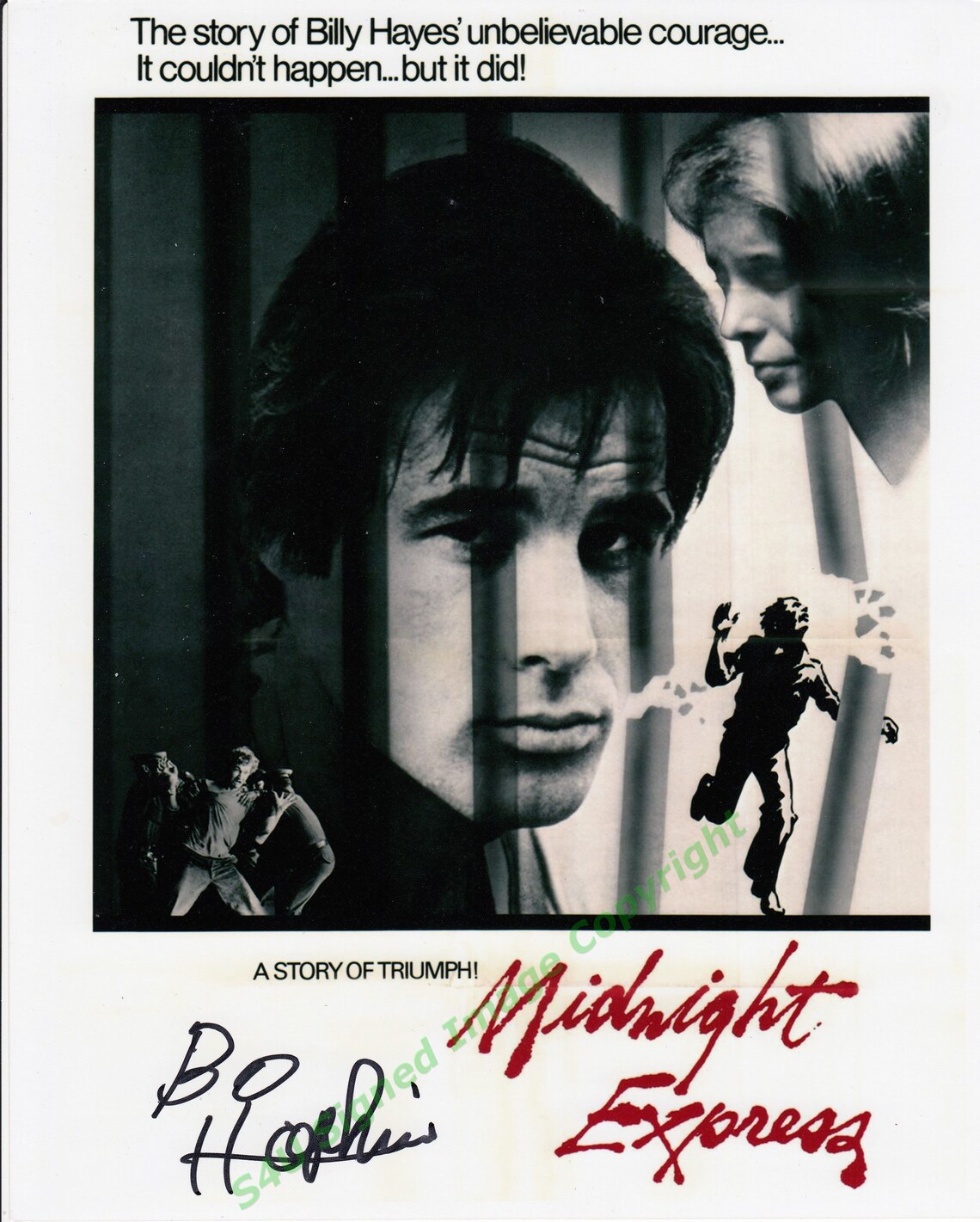 BO HOPKINS Signed Midnight Express Signed Authentic Guaranteed ...