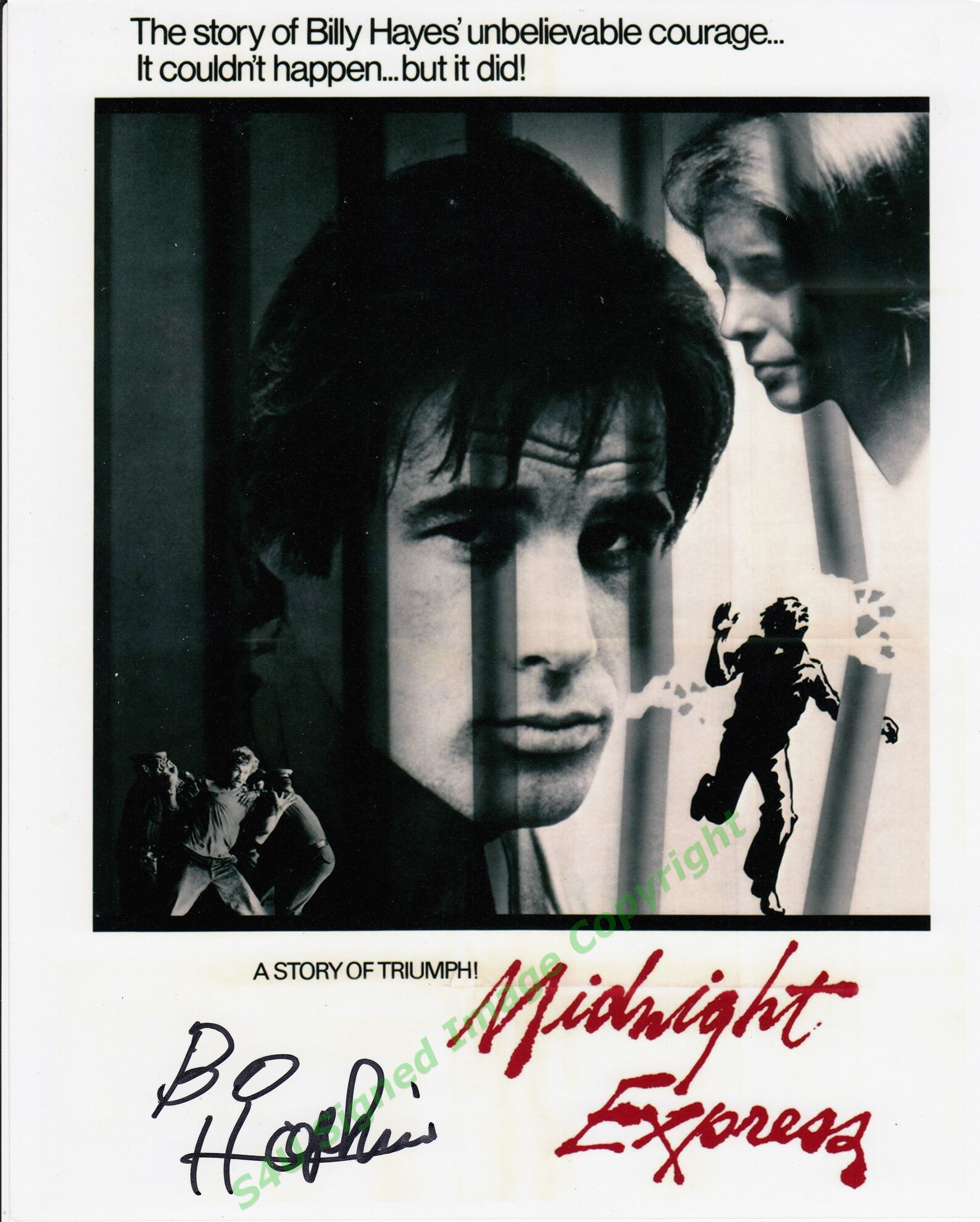 BO HOPKINS Signed Midnight Express Signed Authentic Guaranteed ...