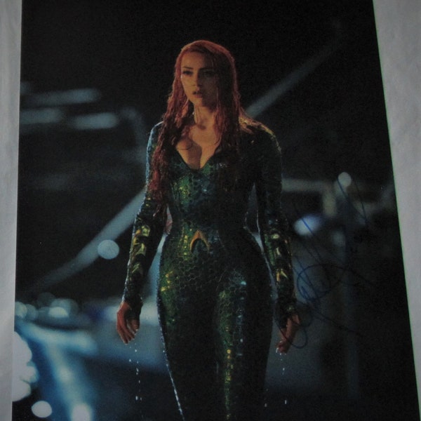 Amber Heard Autograph - Etsy