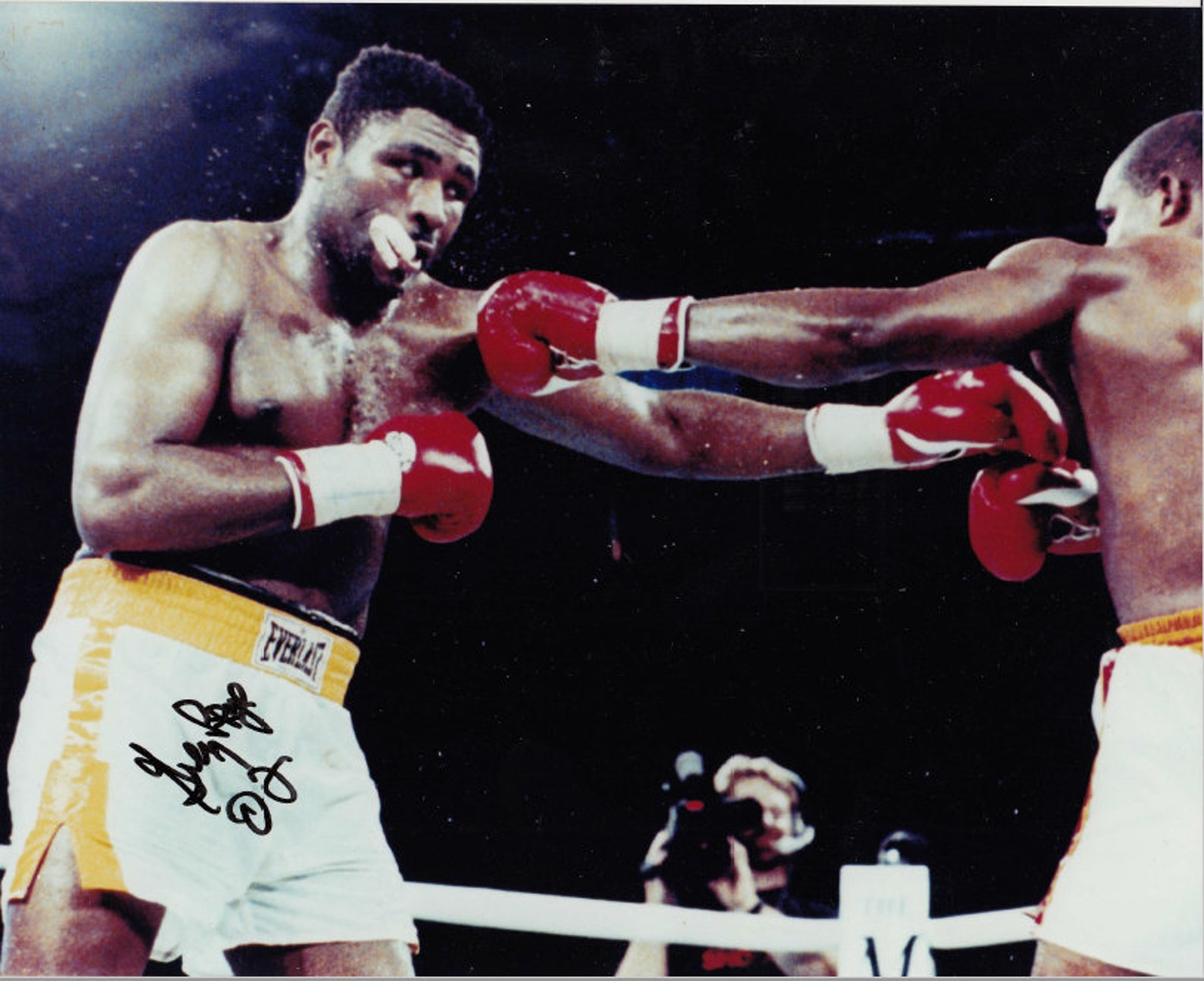 GREG PAGE Signed Boxing 10 X 8 Photo Authentic Guaranteed Signed ...