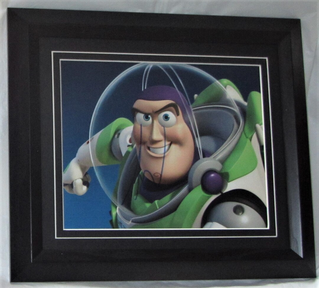 TOY STORY Tim Allen Signed Buzz Lightyear Authentic Signed Film Cell ...