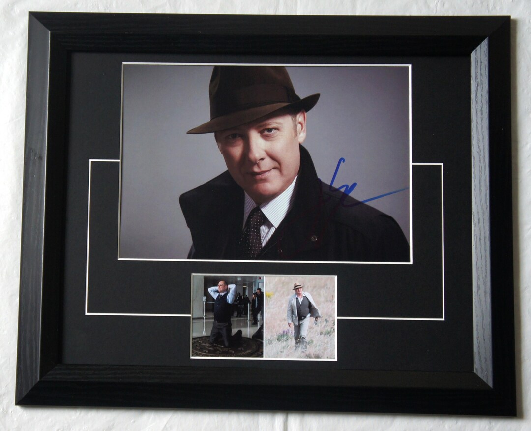 JAMES SPADER Signed Raymond Reddington the Blacklist Framed A ...