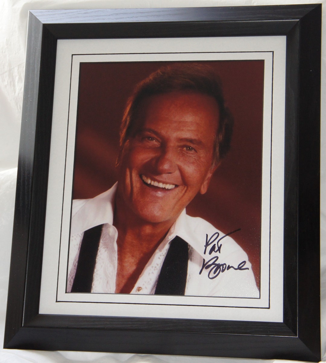 PAT BOONE Signed Singer Authentic Signed Registered Dealer Not a Copy ...