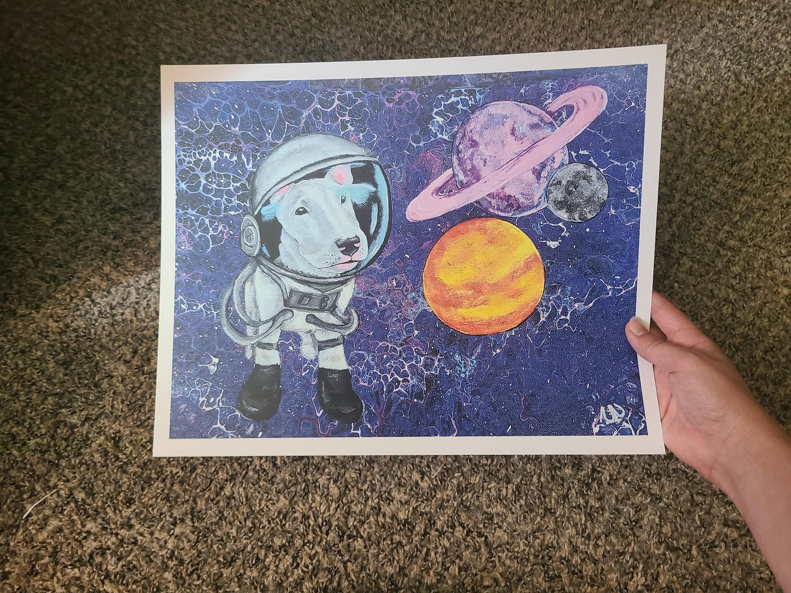11x 14 Print, Astro the Dog, Prints, 11x14 Finished Print, on Paper ...