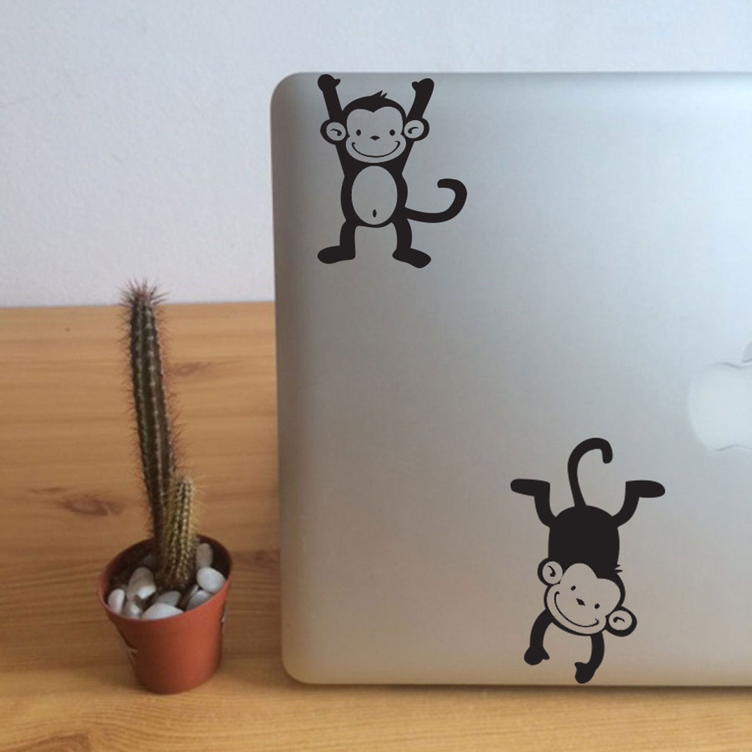 Monkeys Decals, Fun Little Monkeys Sticker - Etsy