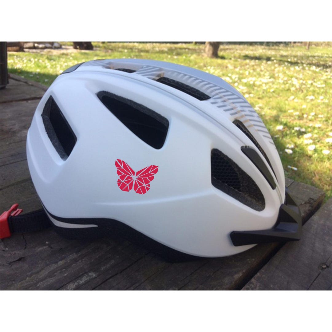 Reflective Butterfly Stickers for Helmets & Bicycles Safety and Style ...