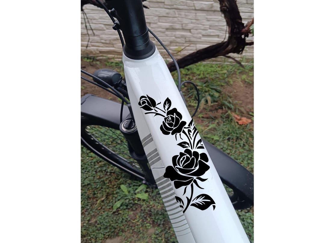 Flower Roses Decal, Decorative Flowers Stickers for DIY Projects Set of ...