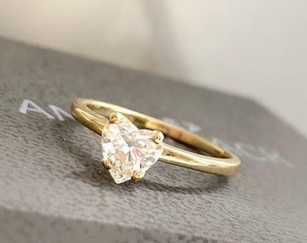 Heart Setting Ring - Etsy