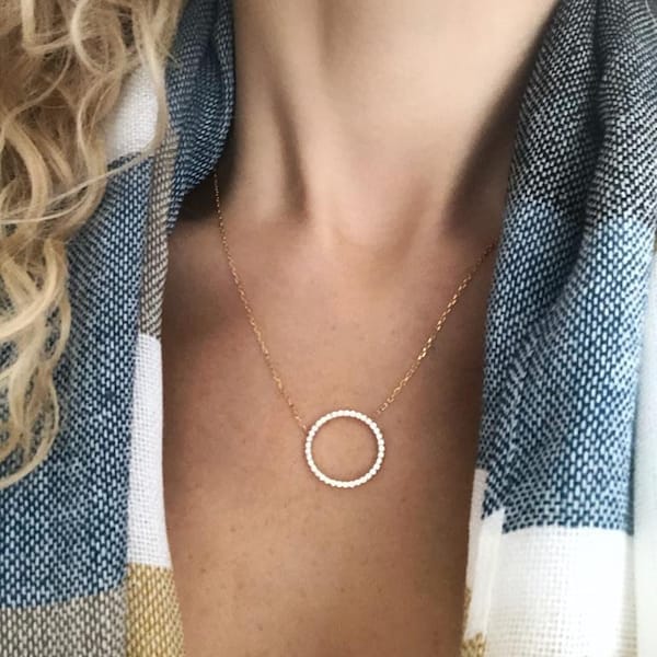 Eternity Pendant - Etsy