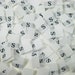 Woven White Size Tabs Labels XS,S,M,L,XL,XXL,3XL Woven Clothing Garment ...