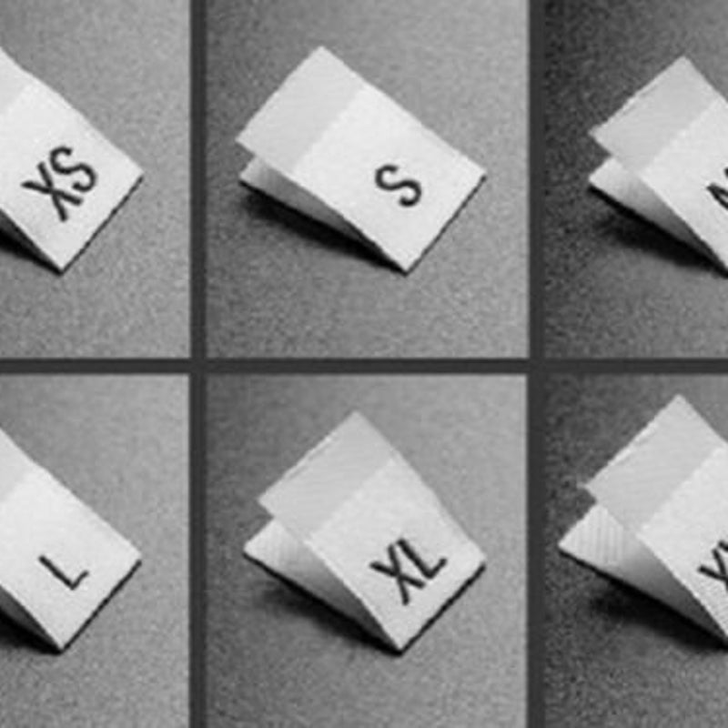 Sewing Labels for Size - Etsy UK