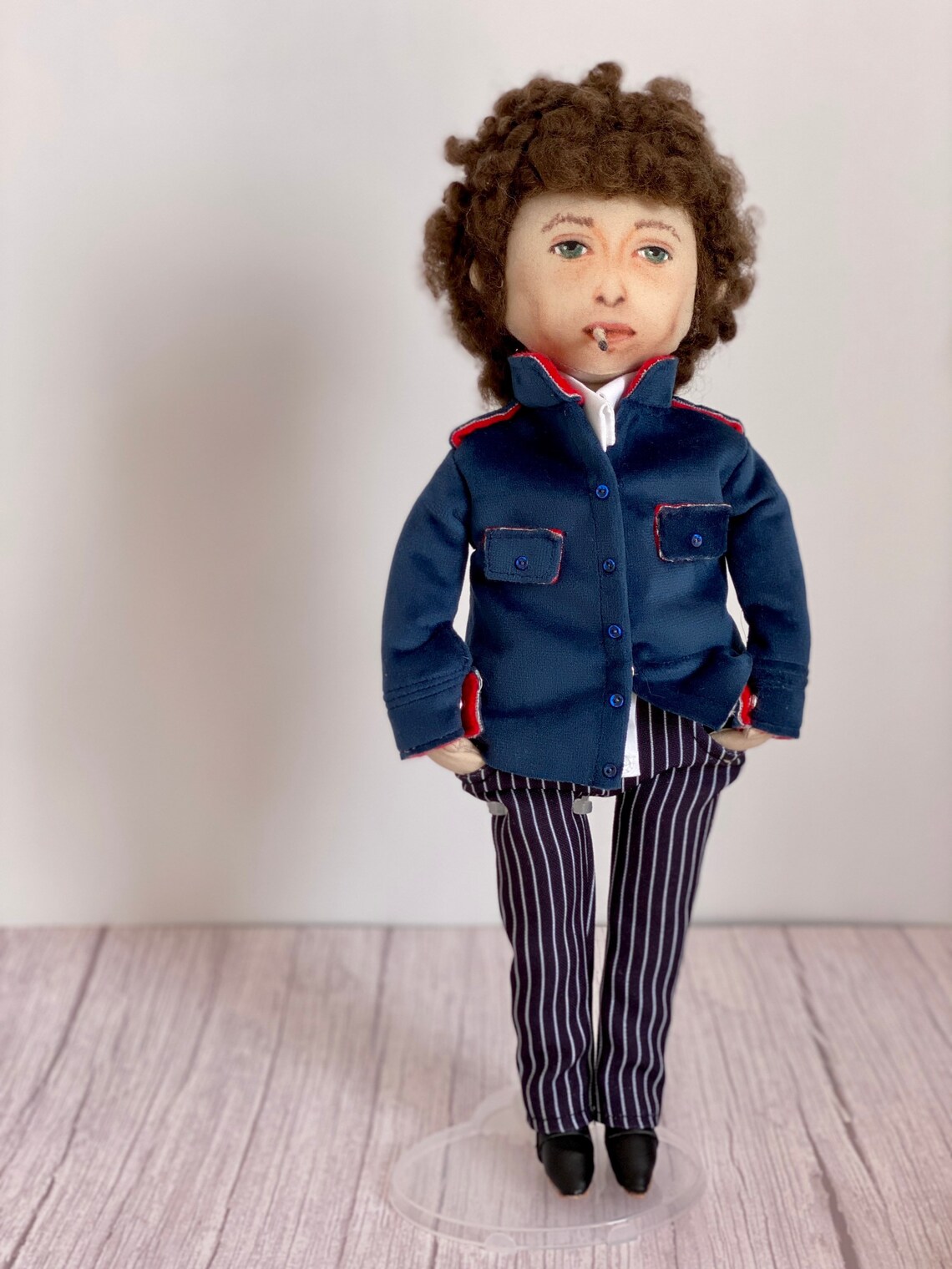 Figure Bob Dylan Icon Cloth Doll Bob Dylan Doll With - Etsy