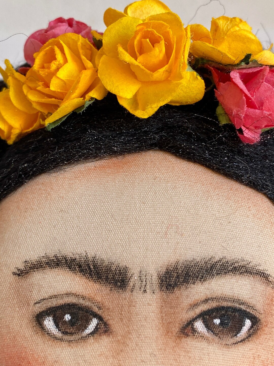 Frida Kahlo Kunststoffpuppe, Frida Kahlo Textilfigur, Frida Kahlo ...
