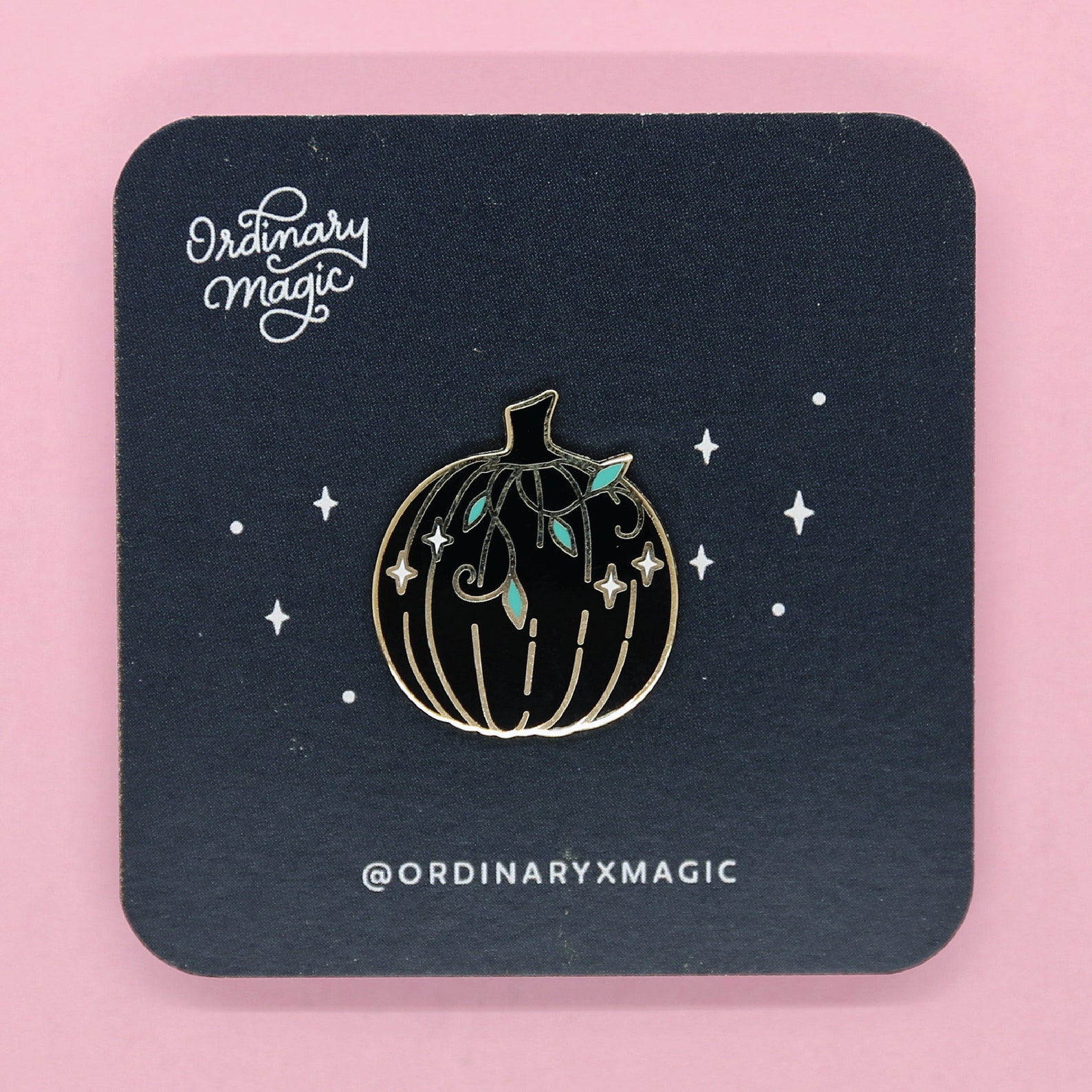 Fairytale Pumpkin Enamel Pin - Etsy