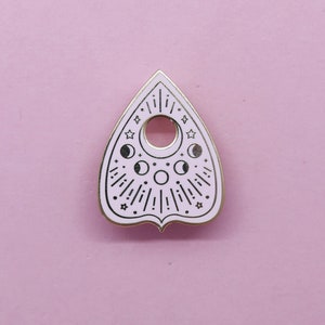 Moon Phase Planchette Enamel Pin - Etsy