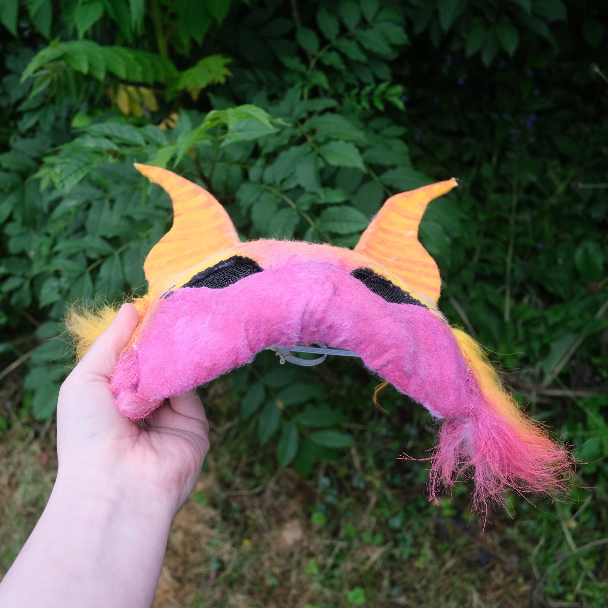 Rosy Maple Moth Therian/cosplay Mask - Etsy UK