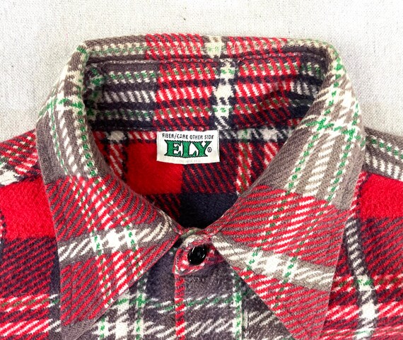 Vintage Ely Flannel Shirt - Gem