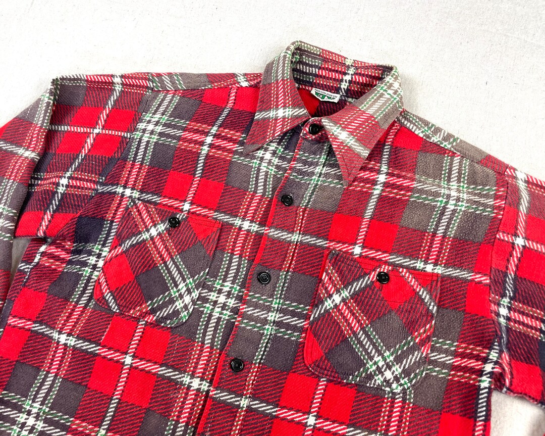 Vintage Ely Flannel Shirt - Etsy