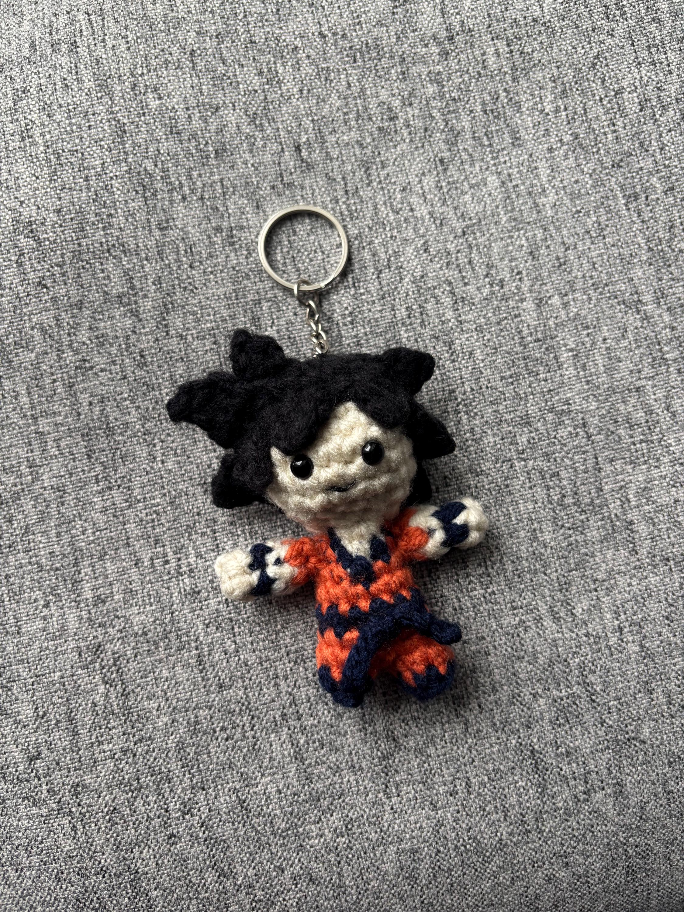 Goku Keychain | Goku Bag Charm | Anime Charm | | Dragon Ball Z| Goku ...