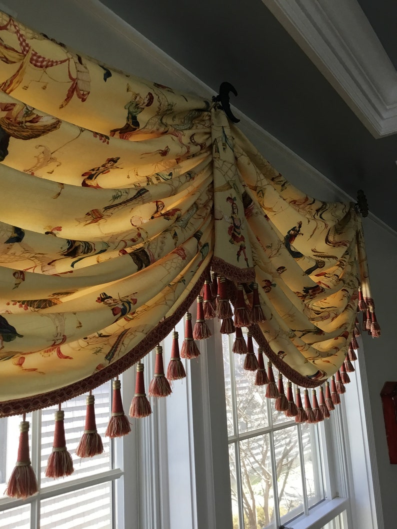 Designer Custom Window Treatment - Etsy