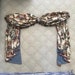 Custom Made Designer Jabot and Valance Swag Window Treatments - Etsy
