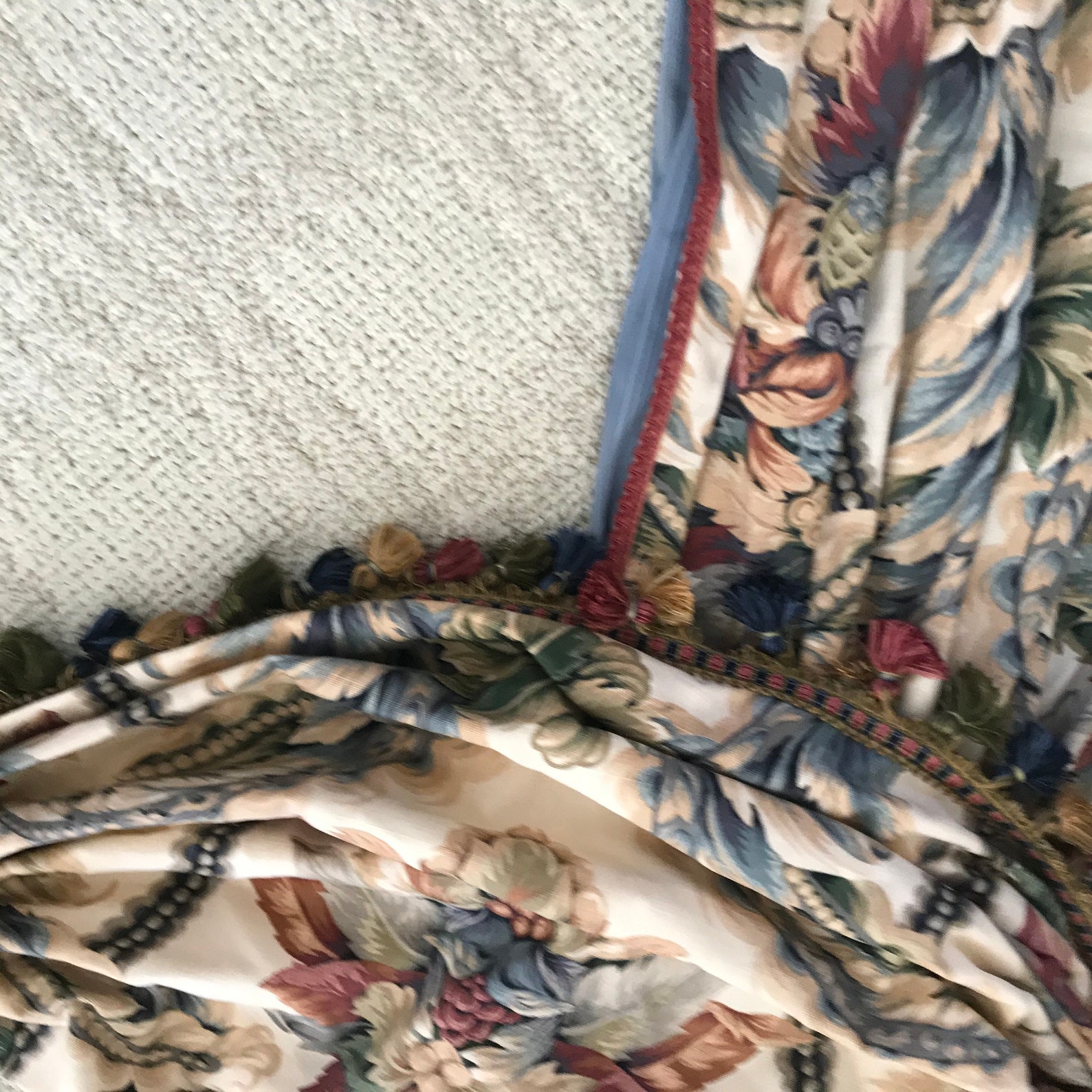 Custom Made Designer Jabot and Valance Swag Window Treatments - Etsy