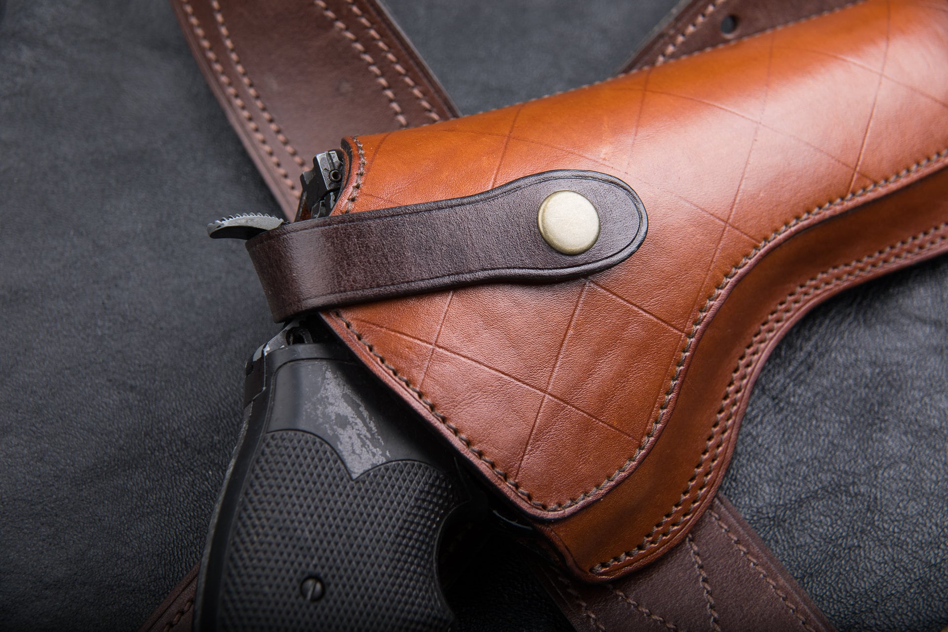 Colt Python OWB Holster Vintage Design Retro Style | Etsy