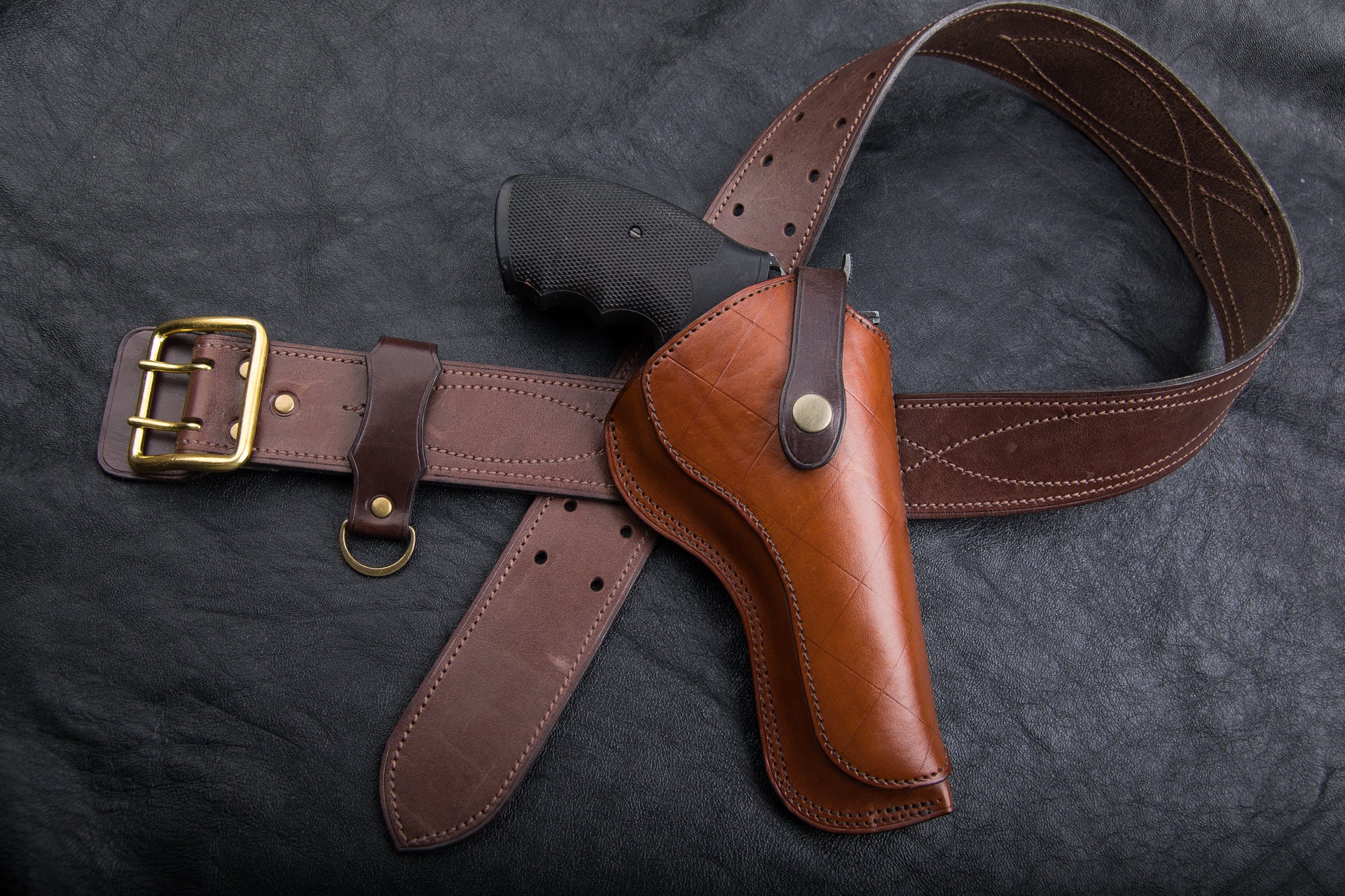 Colt Python OWB Holster Vintage Design Retro Style | Etsy