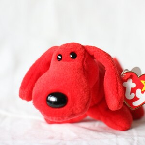 Rover Beanie Baby Red Dog Beanie Baby Rare Beanie Babies Ty Beanie ...
