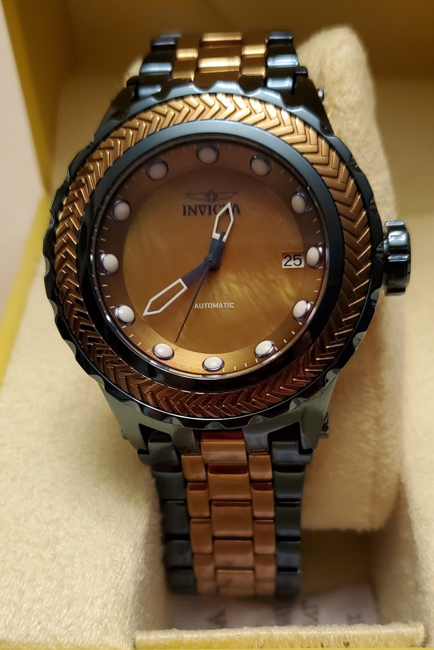 Invicta Specialty Boy 34857 Men's 44mm Automatic Stainless Steel Dark ...